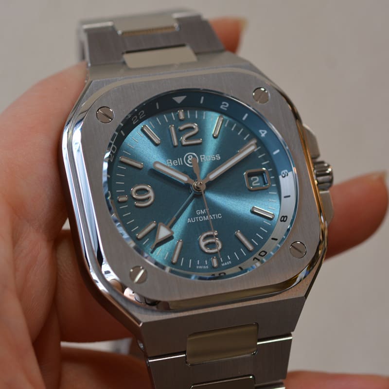 ベル＆ロス(BELL & ROSS) BR 05 GMT Sky Blue | プリベ石川 松山 | ブランド腕時計の正規販売店紹介サイトGressive/グレッシブ